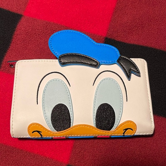 Loungefly | Bags | Loungefly Disney Donald Duck Wallet Nwot | Poshmark